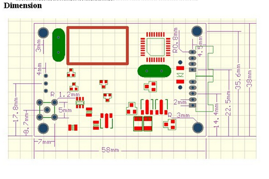 Low Consumption 100MW SPI Long Range Rf Transceiver Module Data ...